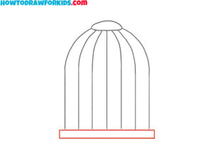 How to Draw a Cage - Easy Drawing Tutorial For Kids