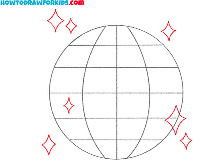 How to Draw a Disco Ball - Easy Drawing Tutorial For Kids