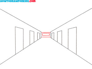 How to Draw a Hallway - Easy Drawing Tutorial For Kids