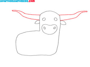 How to Draw a Longhorn - Easy Drawing Tutorial For Kids