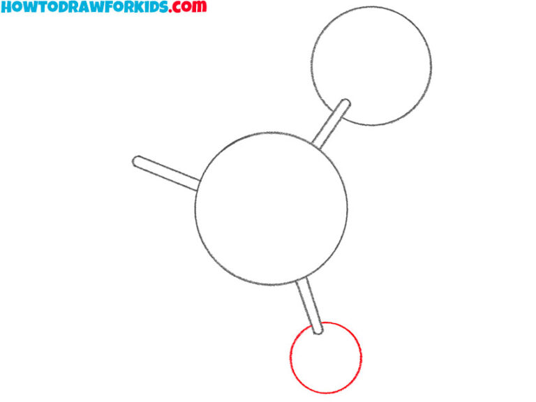 How to Draw a Molecule - Easy Drawing Tutorial For Kids
