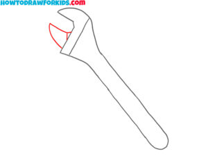 How to Draw a Wrench - Easy Drawing Tutorial For Kids