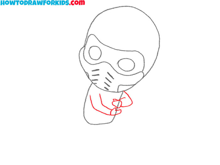 How to Draw Sub-Zero - Easy Drawing Tutorial For Kids