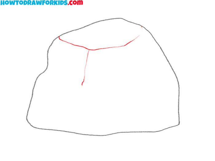 How to Draw a Stone - Easy Drawing Tutorial For Kids