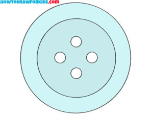 How to Draw a Button - Easy Drawing Tutorial For Kids