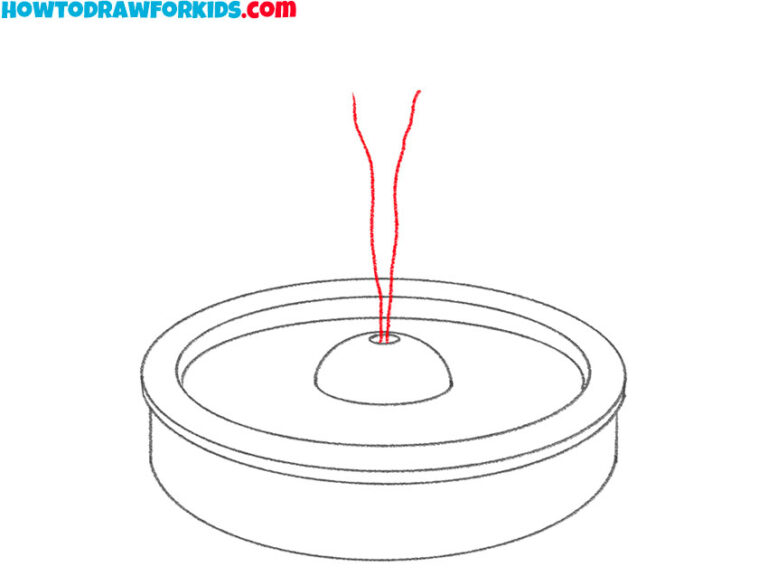 How to Draw a Fountain - Easy Drawing Tutorial For Kids