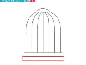 How to Draw a Cage - Easy Drawing Tutorial For Kids
