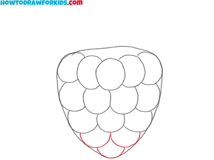 How to Draw a Raspberry - Easy Drawing Tutorial For Kids