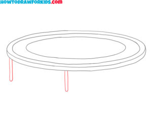 How to Draw a Trampoline - Easy Drawing Tutorial For Kids