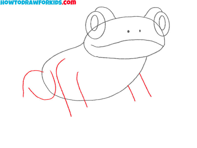 How to Draw a Tree Frog - Easy Drawing Tutorial For Kids