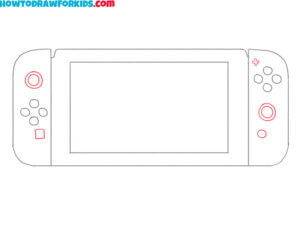 How to Draw a Nintendo Switch - Easy Drawing Tutorial For Kids