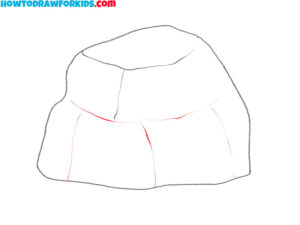 How to Draw a Stone - Easy Drawing Tutorial For Kids