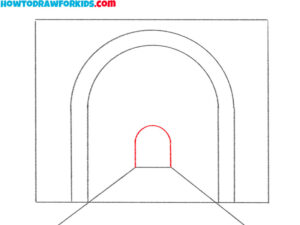 How to Draw a Tunnel - Easy Drawing Tutorial For Kids