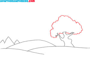 How to Draw a Valley - Easy Drawing Tutorial For Kids