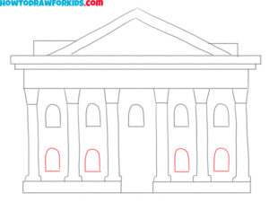 How to Draw a Bank - Easy Drawing Tutorial For Kids