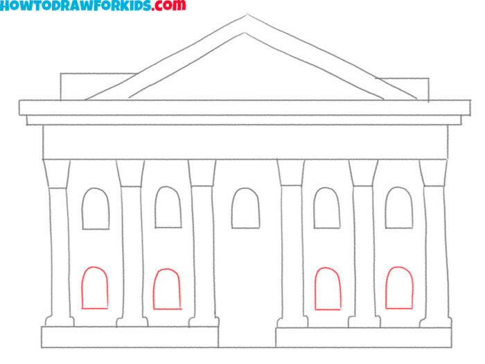 How to Draw a Bank - Easy Drawing Tutorial For Kids