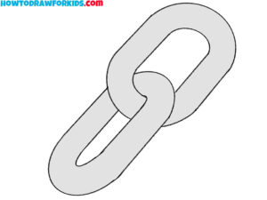 How to Draw a Chain Link - Easy Drawing Tutorial For Kids