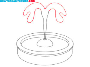 How to Draw a Fountain - Easy Drawing Tutorial For Kids