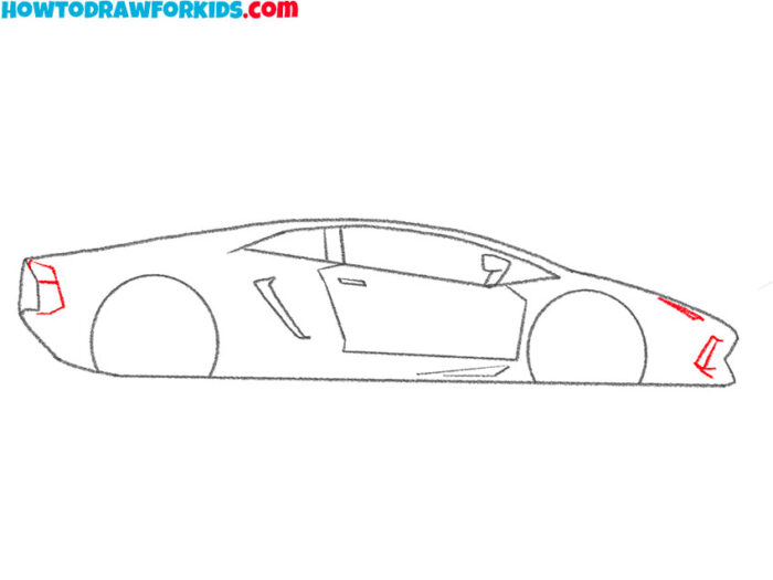 How to Draw a Lamborghini Aventador - Drawing Tutorial For Kids