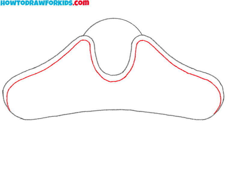 How to Draw a Pirate Hat - Easy Drawing Tutorial For Kids