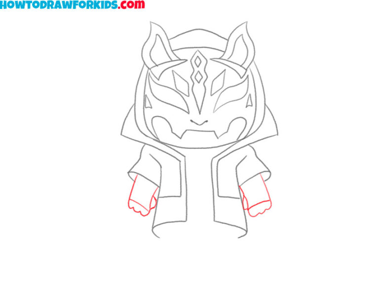 How to Draw Drift from Fortnite - Easy Drawing Tutorial For Kids