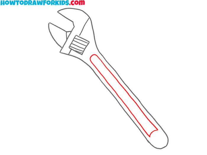 How to Draw a Wrench - Easy Drawing Tutorial For Kids