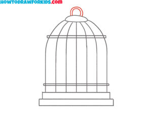 How to Draw a Cage - Easy Drawing Tutorial For Kids
