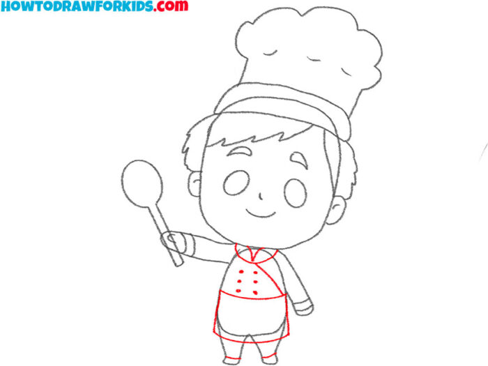 How to Draw a Chef - Easy Drawing Tutorial For Kids