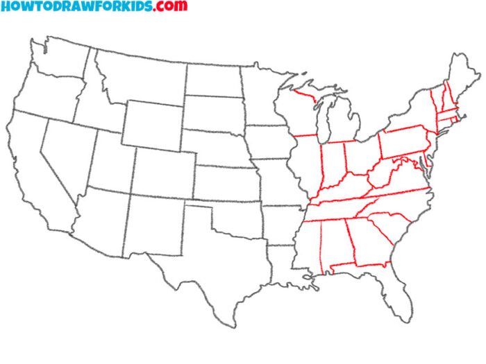 How to Draw a Map - Easy Drawing Tutorial For Kids