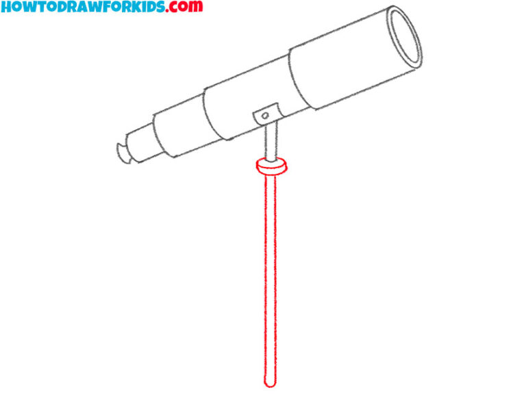 How to Draw a Telescope - Easy Drawing Tutorial For Kids