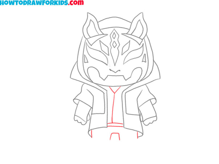 How to Draw Drift from Fortnite - Easy Drawing Tutorial For Kids
