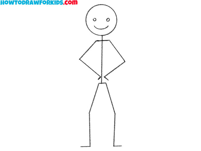 How to Draw a Stickman - Easy Drawing Tutorial For Kids