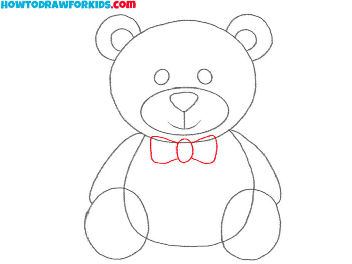 How to Draw a Teddy Bear - Easy Drawing Tutorial For Kids