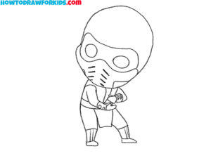 How to Draw Sub-Zero - Easy Drawing Tutorial For Kids