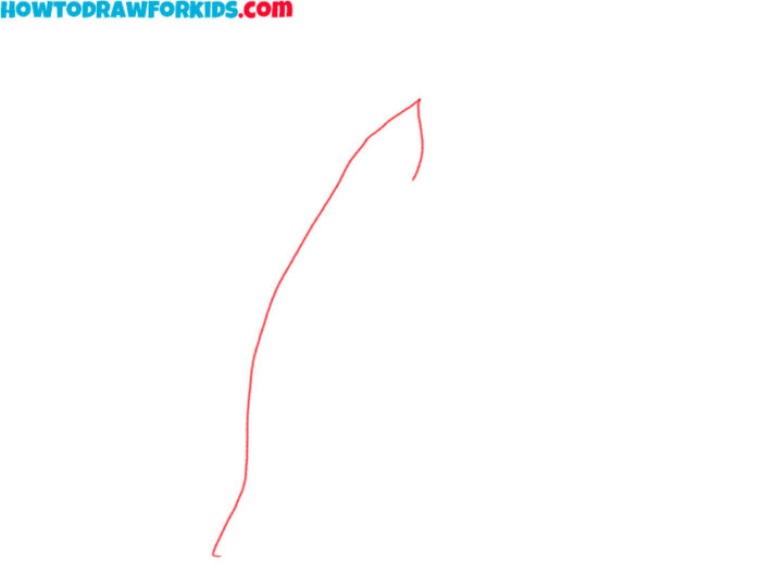 How to Draw a Palm Leaf - Easy Drawing Tutorial For Kids