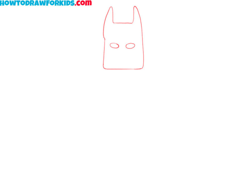 How to Draw Lego Batman - Easy Drawing Tutorial For Kids