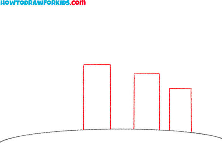 How to Draw a Town - Easy Drawing Tutorial For Kids