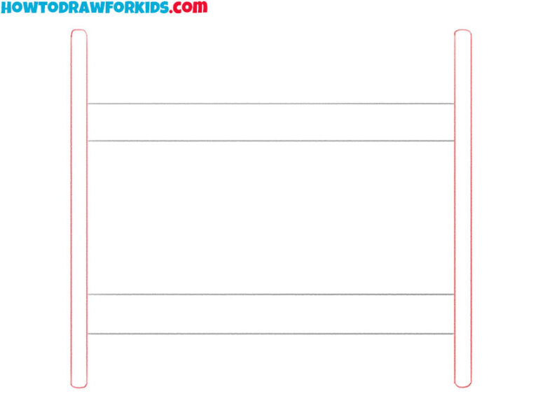 How to Draw a Bunk Bed - Easy Drawing Tutorial For Kids