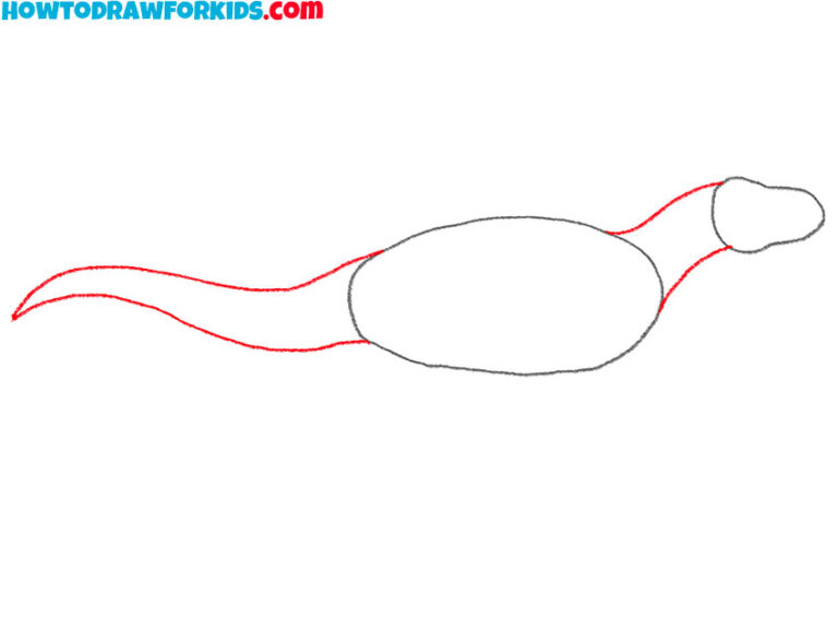 How to Draw an Allosaurus - Easy Drawing Tutorial For Kids