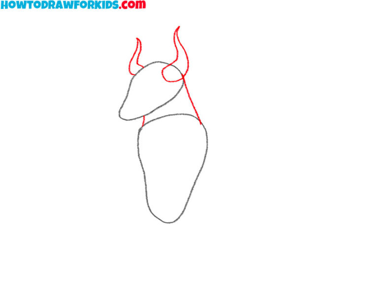 How to Draw the Minotaur - Easy Drawing Tutorial For Kids