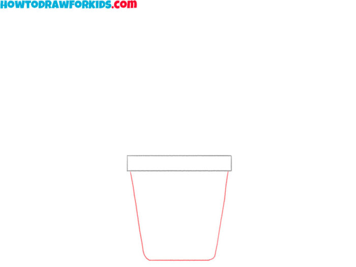How to Draw a Plant in a Pot - Easy Drawing Tutorial For Kids