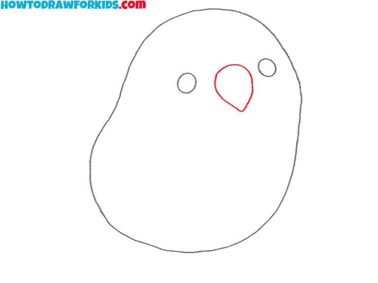 How to Draw a Small Bird - Easy Drawing Tutorial For Kids