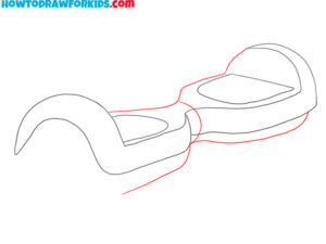 How to Draw a Hoverboard - Easy Drawing Tutorial For Kids