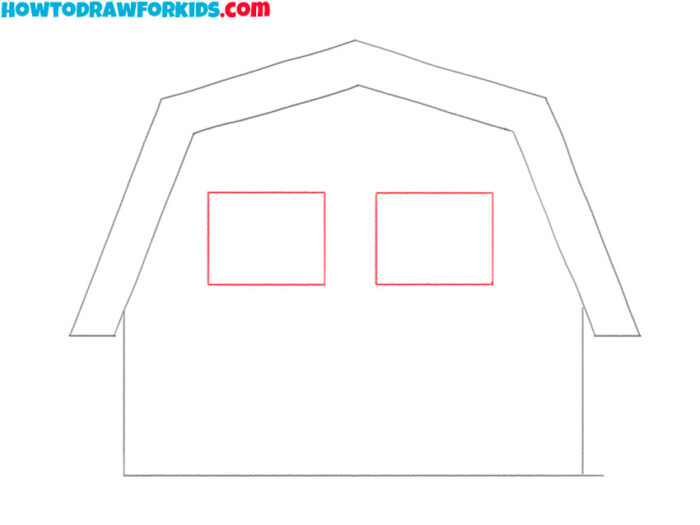 How to Draw a Farmhouse - Easy Drawing Tutorial For Kids