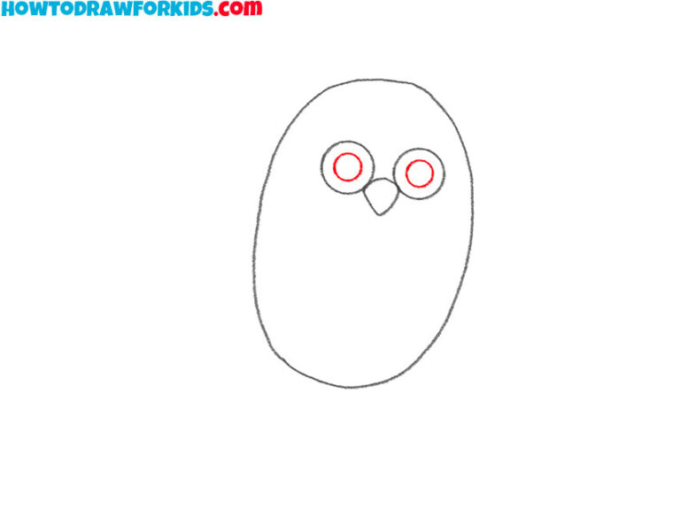 How to Draw a Cartoon Owl - Easy Drawing Tutorial For Kids