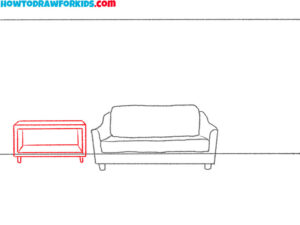 How to Draw a Living Room - Easy Drawing Tutorial For Kids