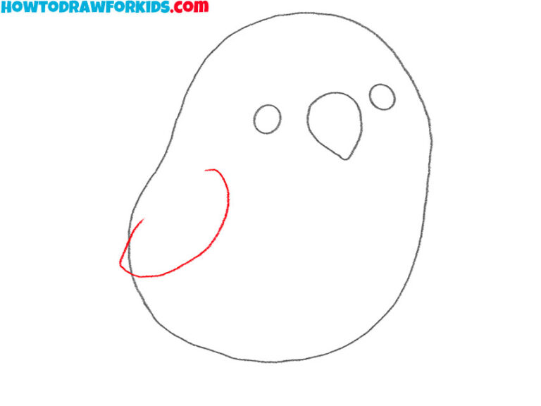 How to Draw a Small Bird - Easy Drawing Tutorial For Kids