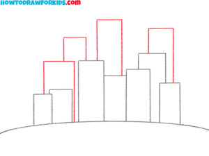 How to Draw a Town - Easy Drawing Tutorial For Kids