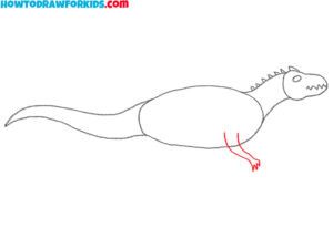 How to Draw an Allosaurus - Easy Drawing Tutorial For Kids