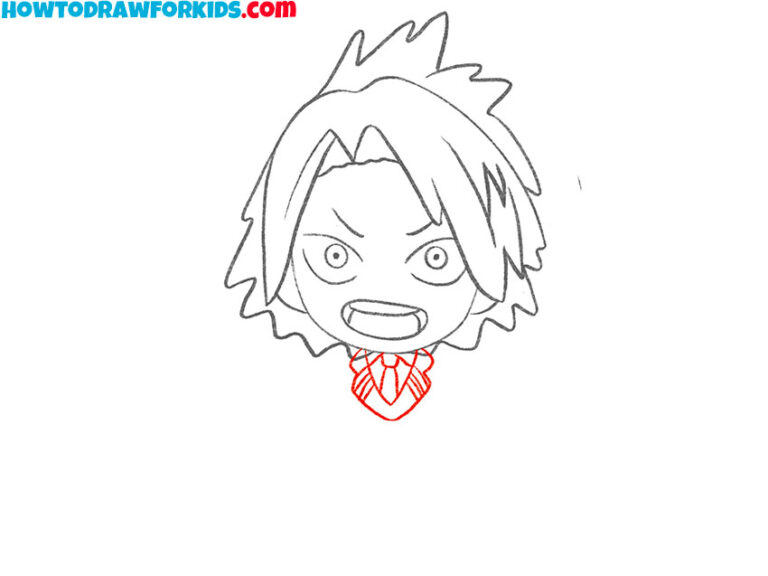 How to Draw Denki Kaminari - Easy Drawing Tutorial For Kids
